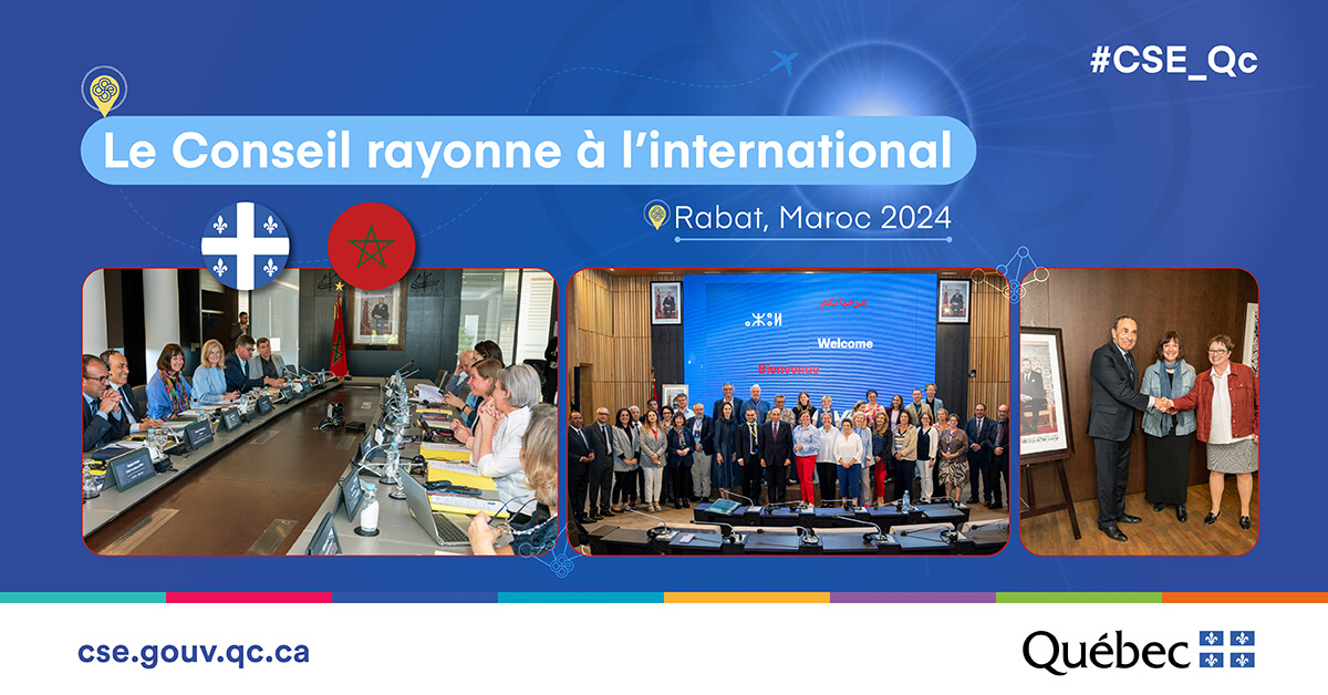 Le Conseil au Séminaire international de l’EUNEC - CSE