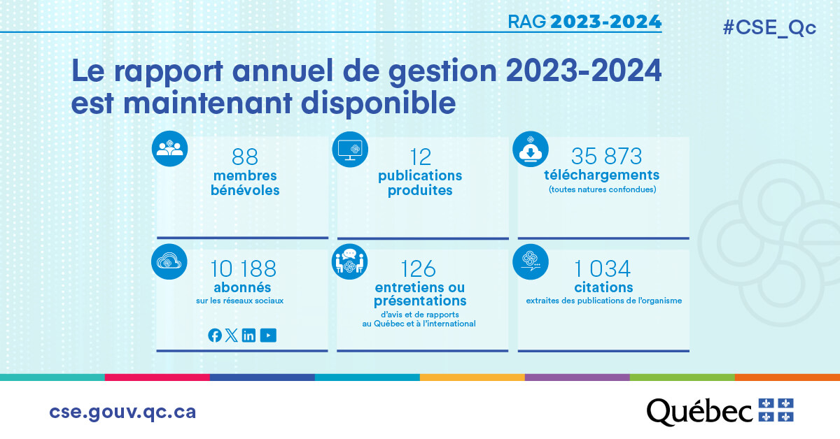 Dépôt du Rapport annuel de gestion 2023-2024 : un bilan exceptionnel - CSE